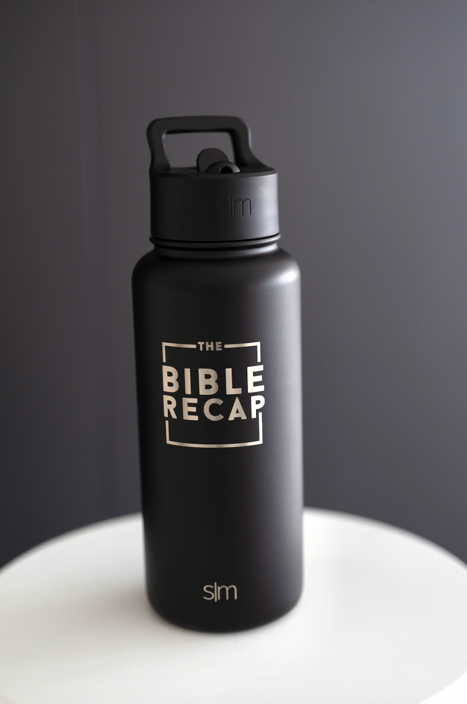 TBR Black Water Bottle – The Bible Recap
